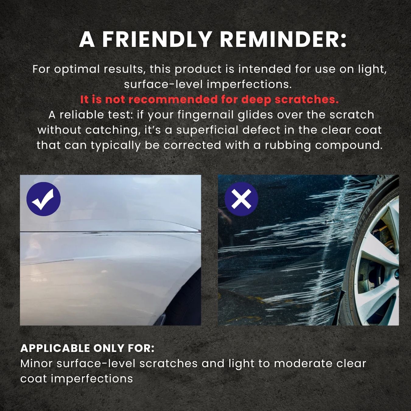 Smithson Scratch Remover 70g Paint Correction Rubbing Compound and ...