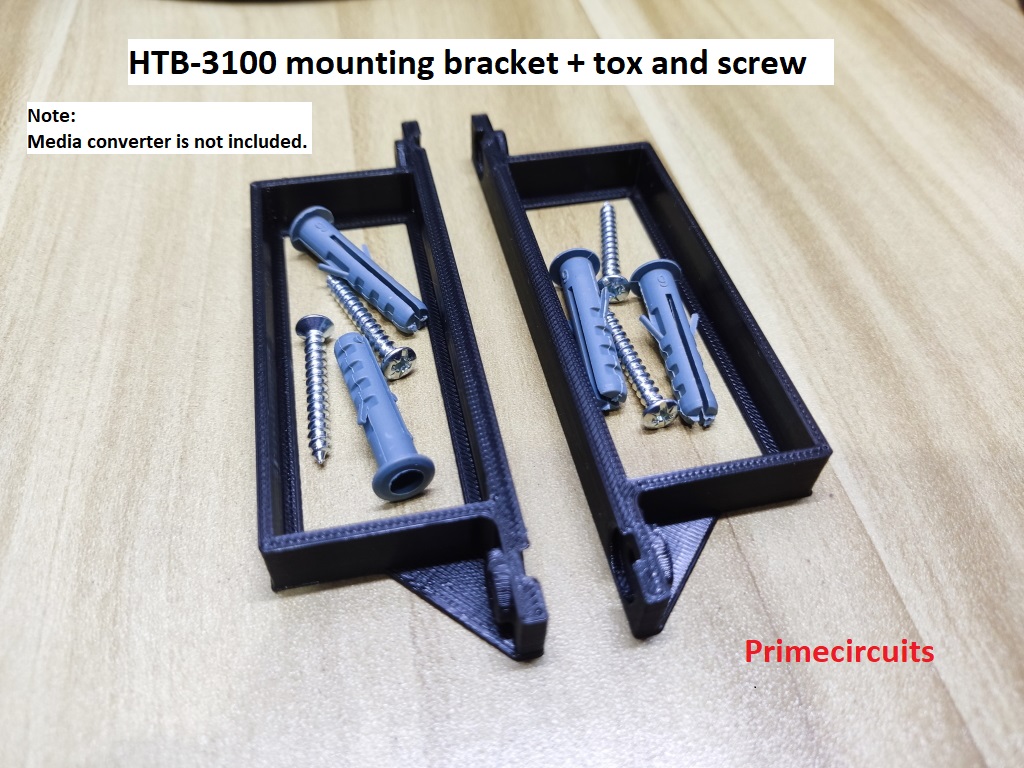 Media Converter Wall Mount for HTB-3100 HTB3100 network media converter ...