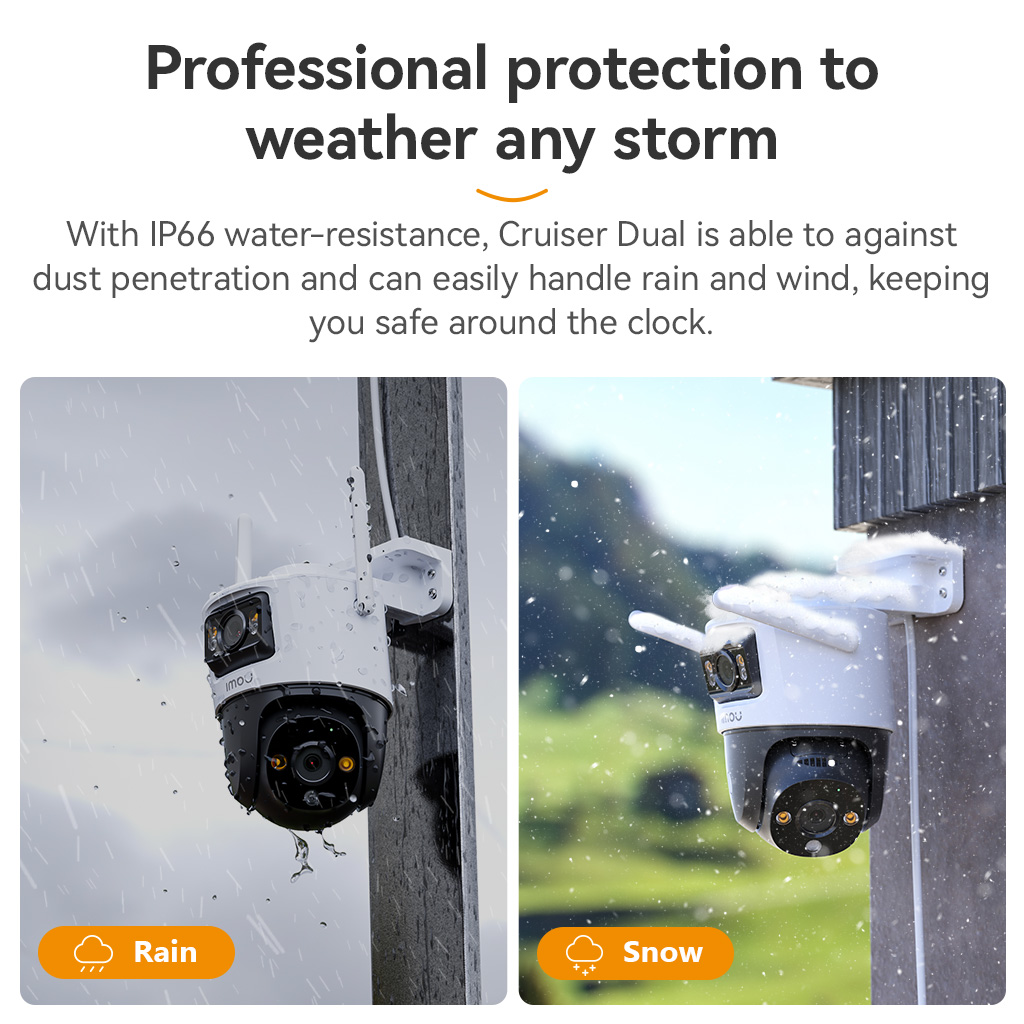 IMOU Cruiser Dual 10MP Dual Lens Outdoor Camera CCTV Security Cameras ...
