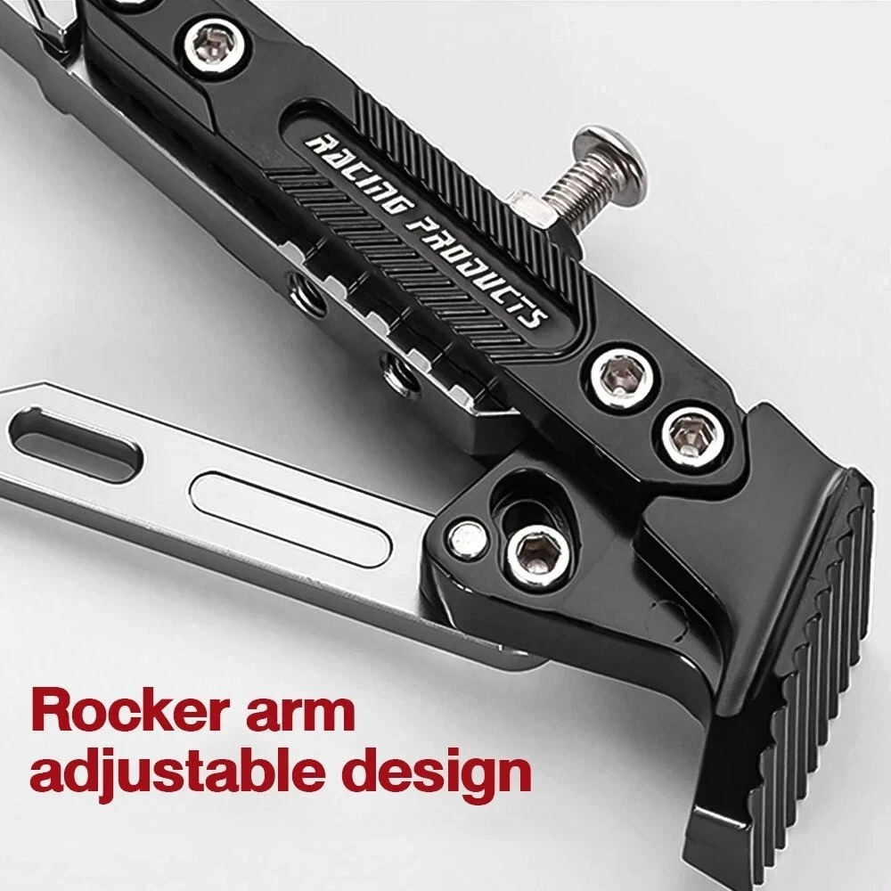 Motorcycle Side Stand Universal Adjustable Foot Side Support Stand CNC ...