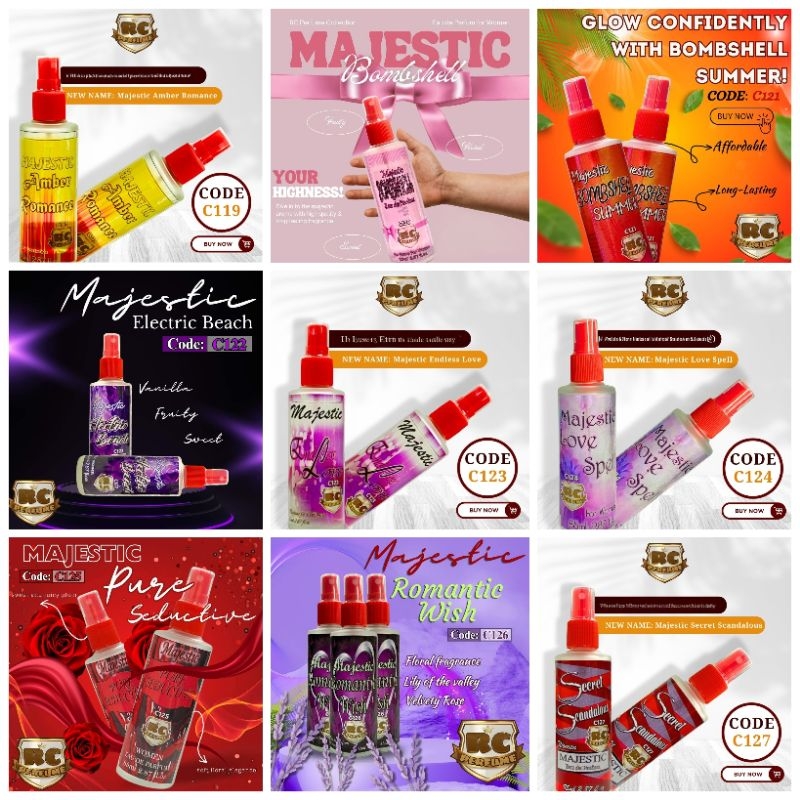 RC Perfume Collection, Inspired by V!ct9r!a Secret, Perfume for Her ...