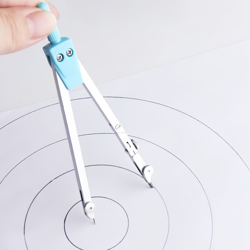 Geometry Tools Set with Compass Protractor Triangle Rulers Exam ...