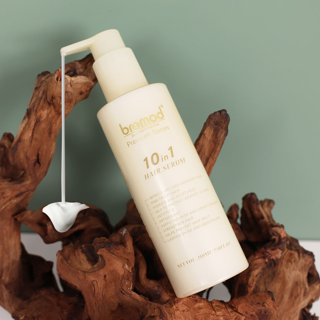 Bremod Hair Serum 10 in 1 210ml Smooth Nourish Care Frizzy Damage Dry ...