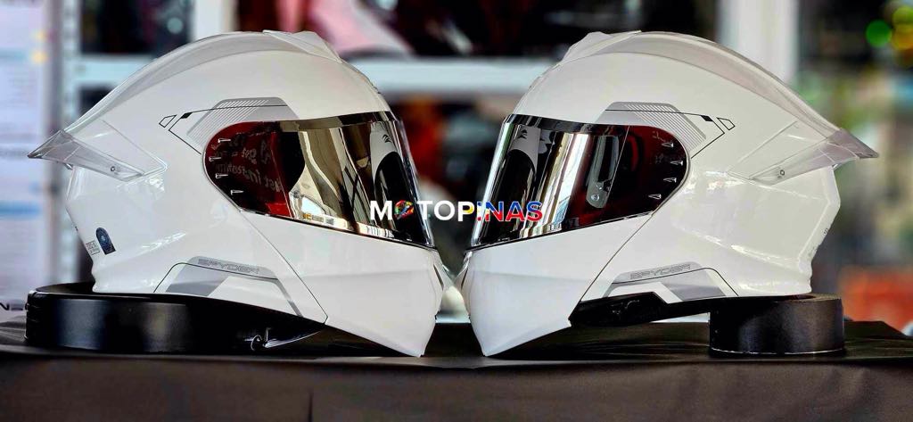 SPYDER FORCE + V2 Modular Helmet Dual Visor Helmet | Shopee Philippines
