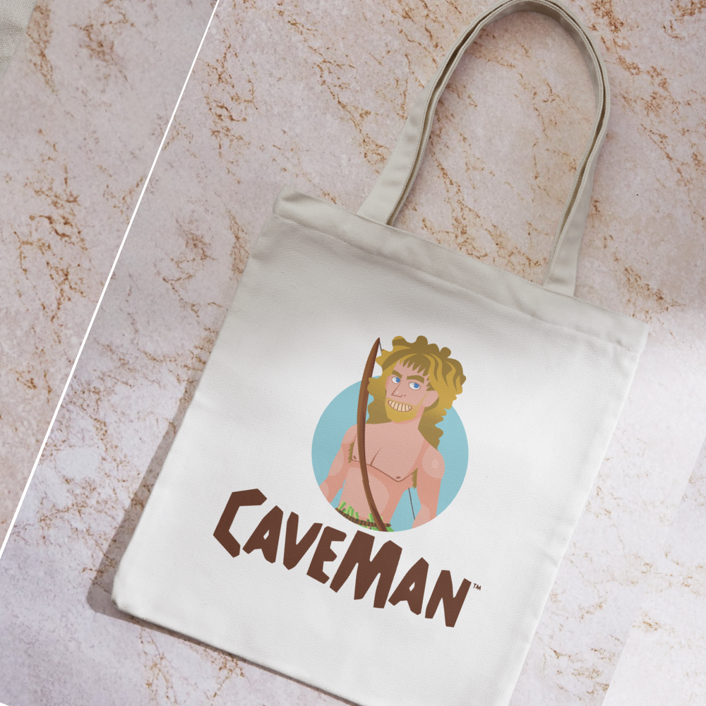 CaveMan Tote Bag - Limited Edition! (6th Character) | Shopee Philippines