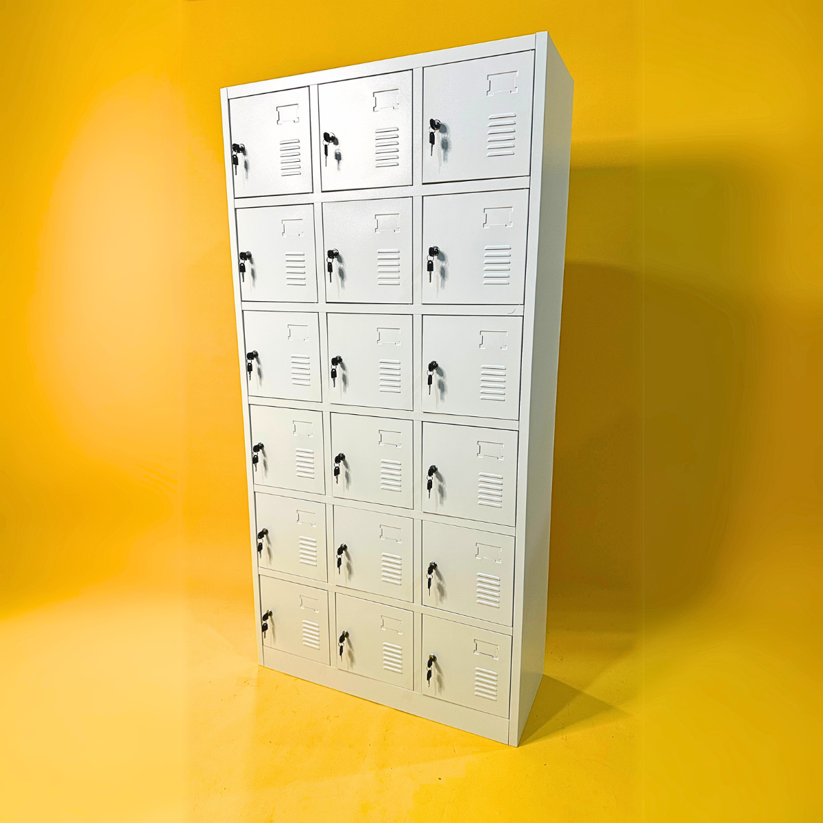 KING | Industrial 18-door Full Steel Locker by Leapify Steel - Durable ...