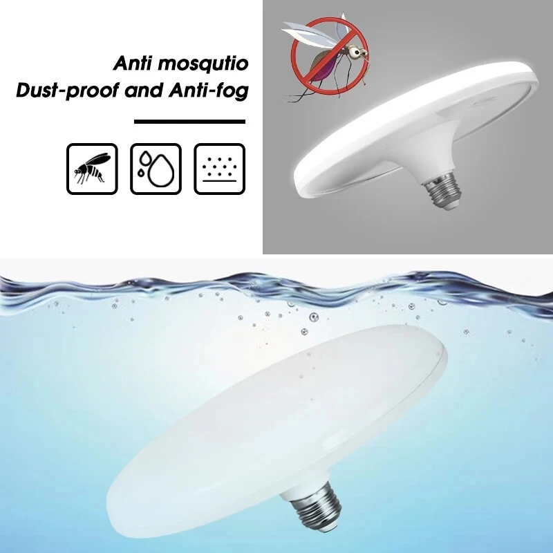 E27 Bulb Flying Saucer UFO LED Light led bulb Flat Low High Bay Indoor ...