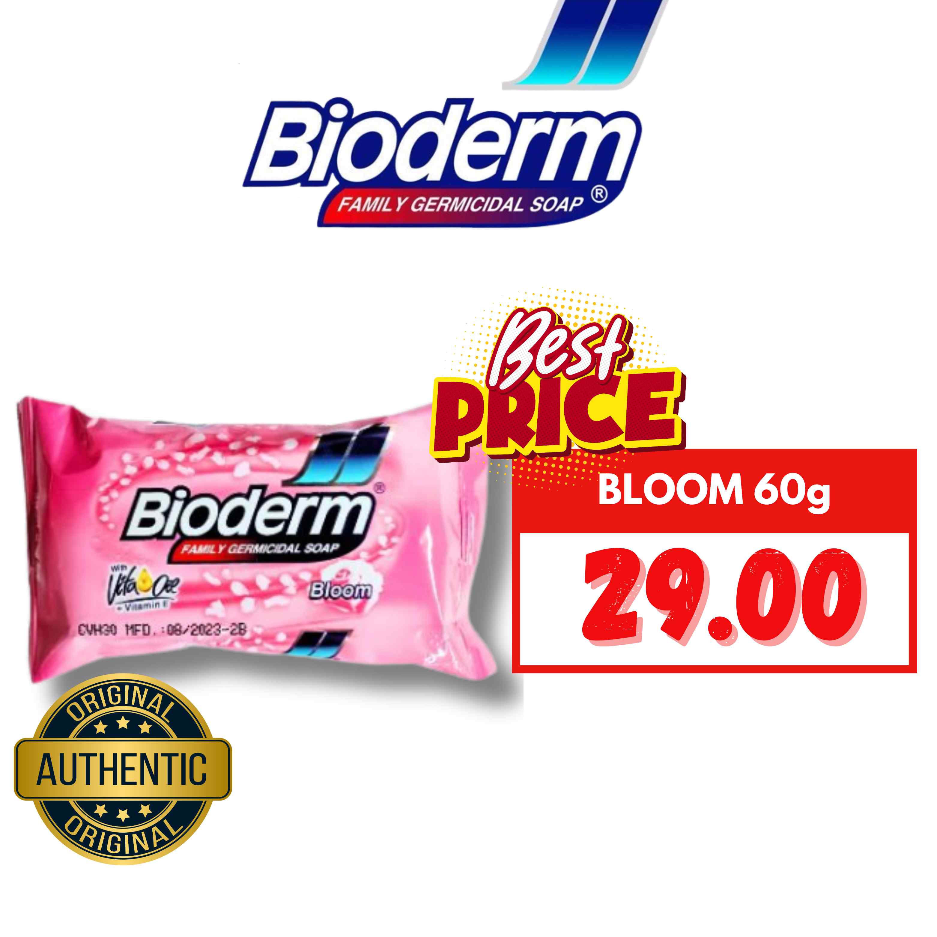 Bioderm Soap Sachet (60 grams) | Shopee Philippines