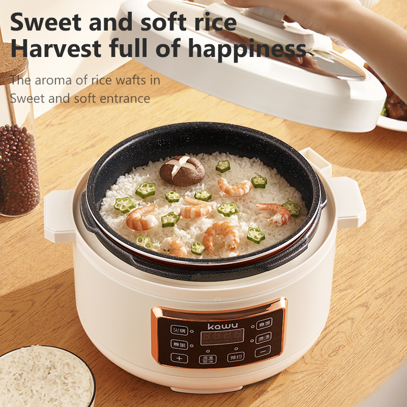 【Kawu】pressure cooker heavy duty Household 3L Non-stick Simple one-click operation rice cooker ...