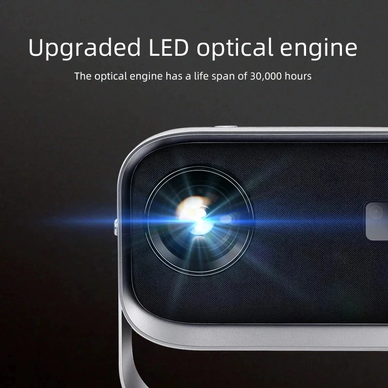 A10 Smart Projector Portable Auto Calibration WiFi Bluetooth Android ...