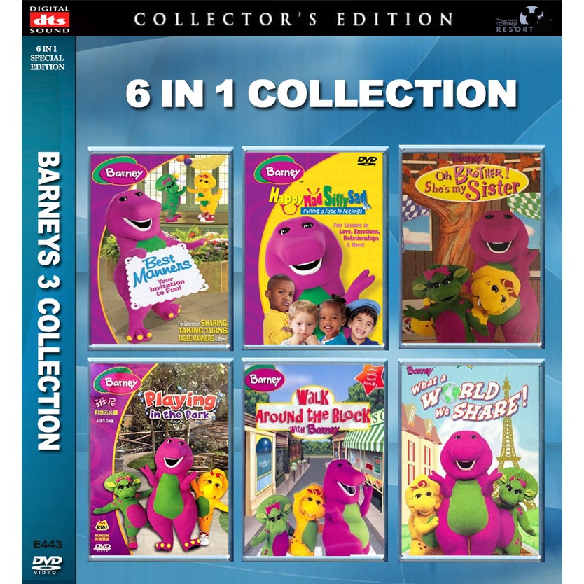 Barney Easy as ABC The Best of Barney Collection The Collector Edition ...