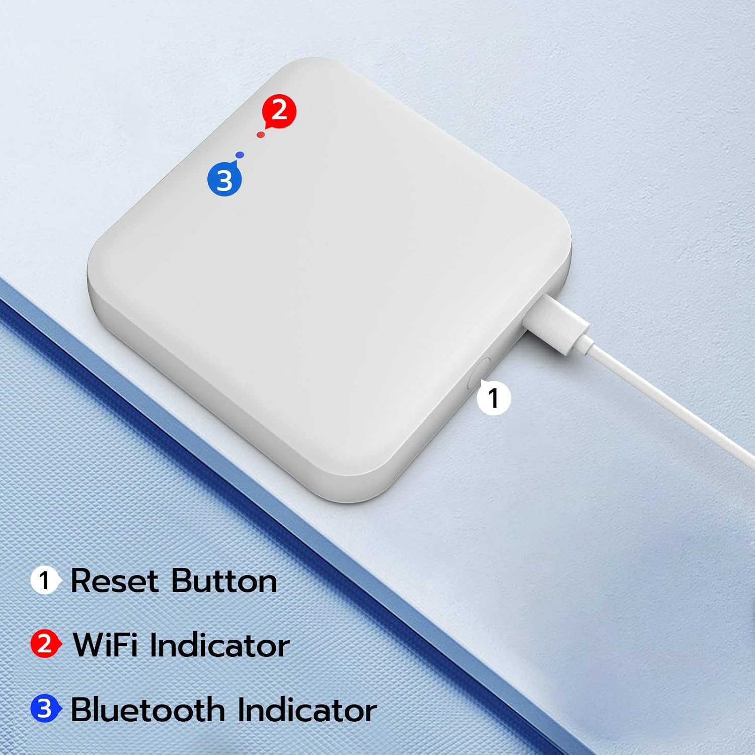 WiFi Gateway Remotely Control Smart Door Lock with Tuya Smart ...