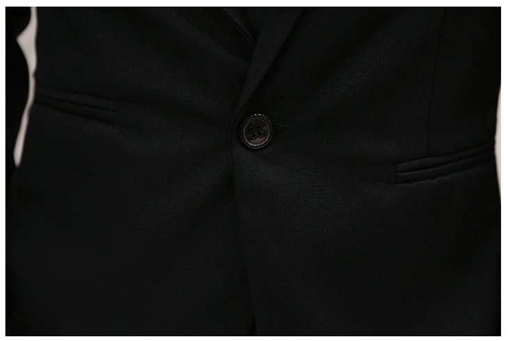 ADO (Local delivery) Men's three-piece suit, men's full set of ...