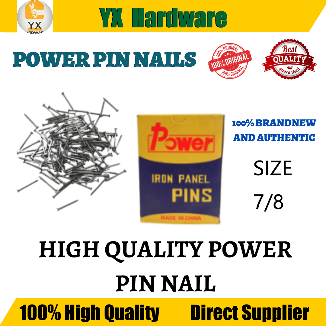 Iron Panel Pins Smooth Nails Small Wood Nails Pakong Bakya Shoe Nails 7 ...