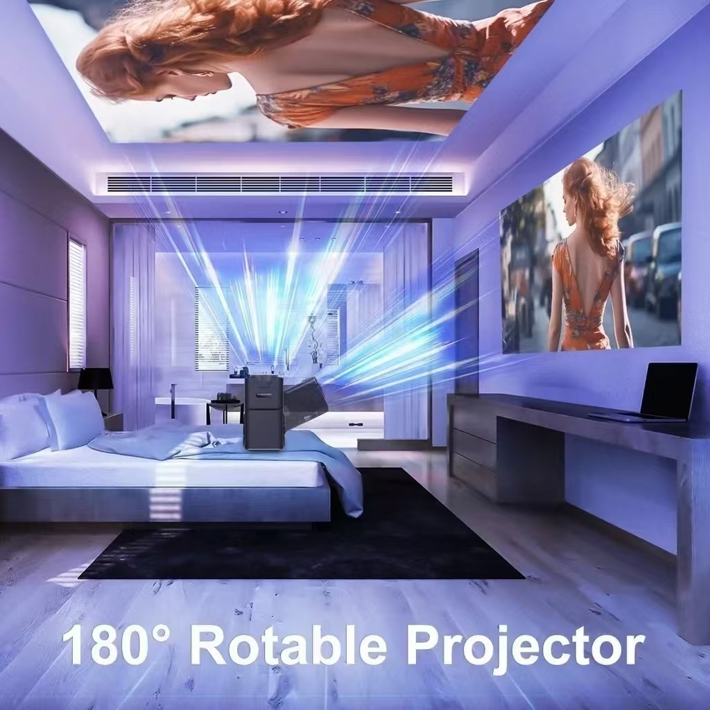 Monoz HY320 1080P Smart Projector | Android 11 | 300 ANSI | WiFi 6 ...