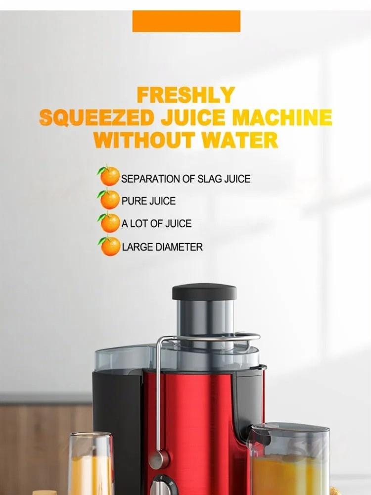 Household Fruit and Vegetable Juicer with Automatic Juice and Pulp ...