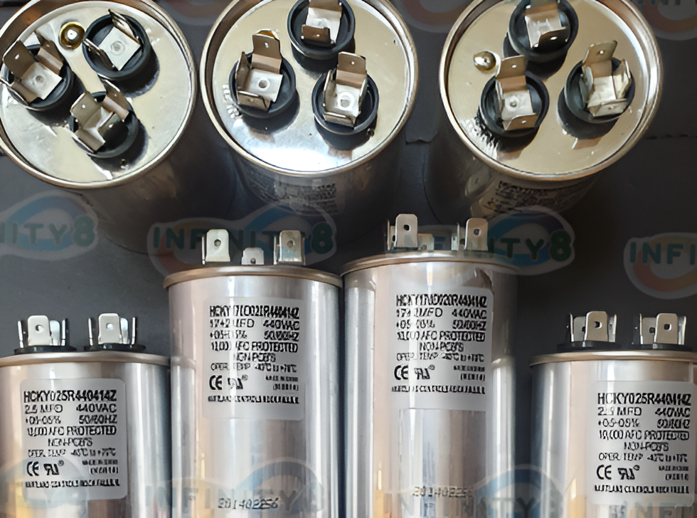 Capacitors CBB65A-1/Aluminum- Round Single /OEM Brand Original from 2.5 ...