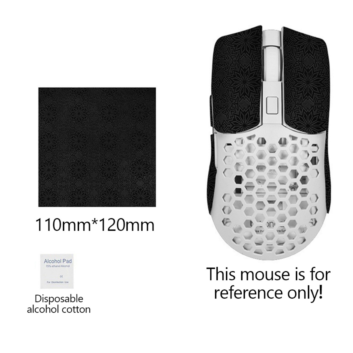 Universal Mouse Grip Tap DIY 12/15cm Anti-Slip Mouse Sticker For All ...