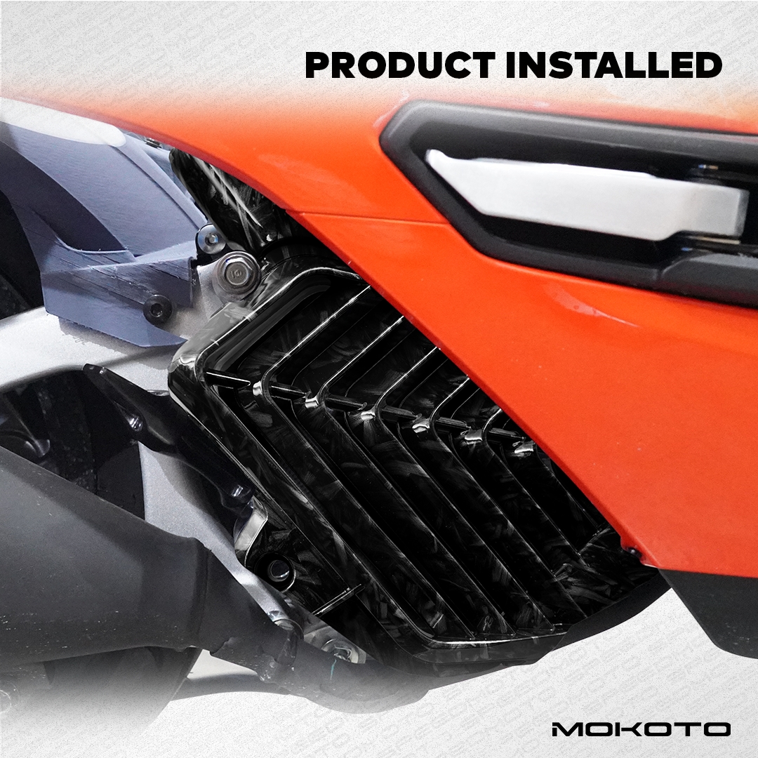 MOKOTO HONDA GIORNO 125 PCX 160 CLICK 160 ADV 160 RADIATOR COVER ENGINE ...