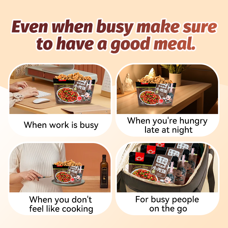 [BUY 2 TAKE 2] Self Heating Instant Rice Meal 3 Flavors Instant rice ...