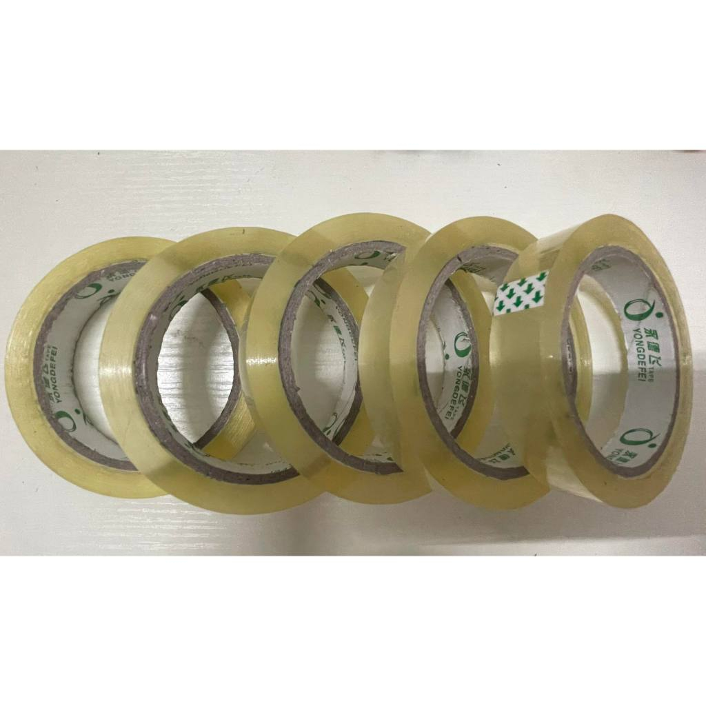10pcs Clear Tape 1/2 , 3/4 And 1 Inch Scotch Tape Stationary Tape 30m ...