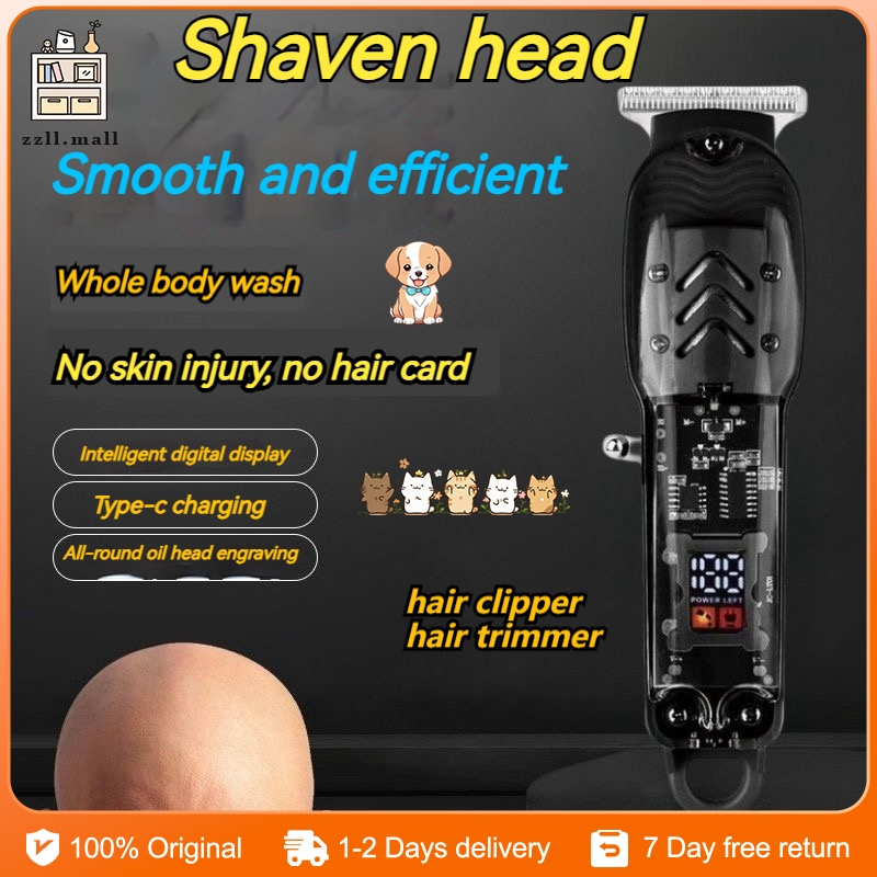SYA Portable Cordless Hair Razor Set Model C - Rechargeable, Low Noise ...
