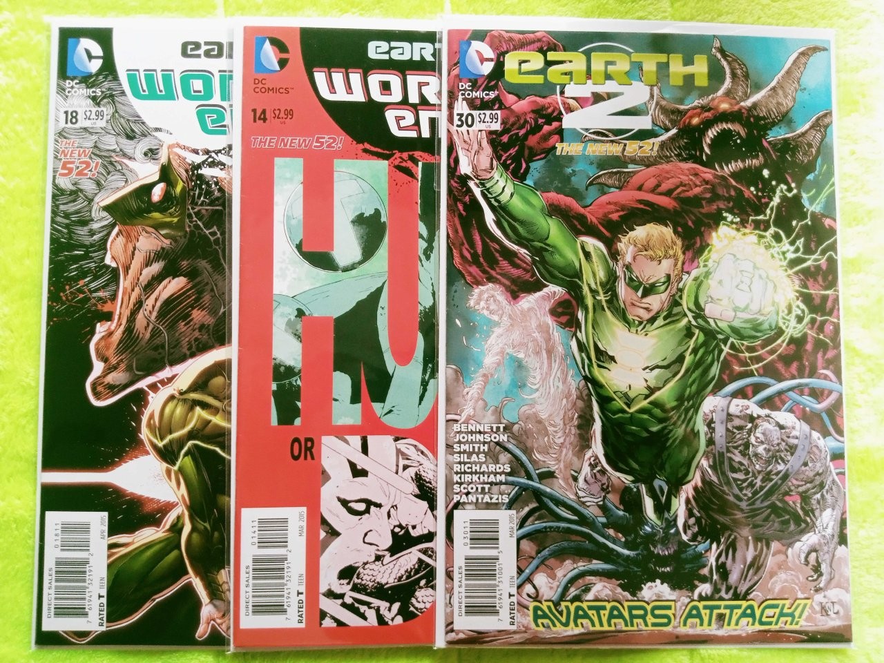 Earth 2 #30, Wolrd's End #14-18 DC 【Comics 50+% OFF】 FN/VF 2015 ...