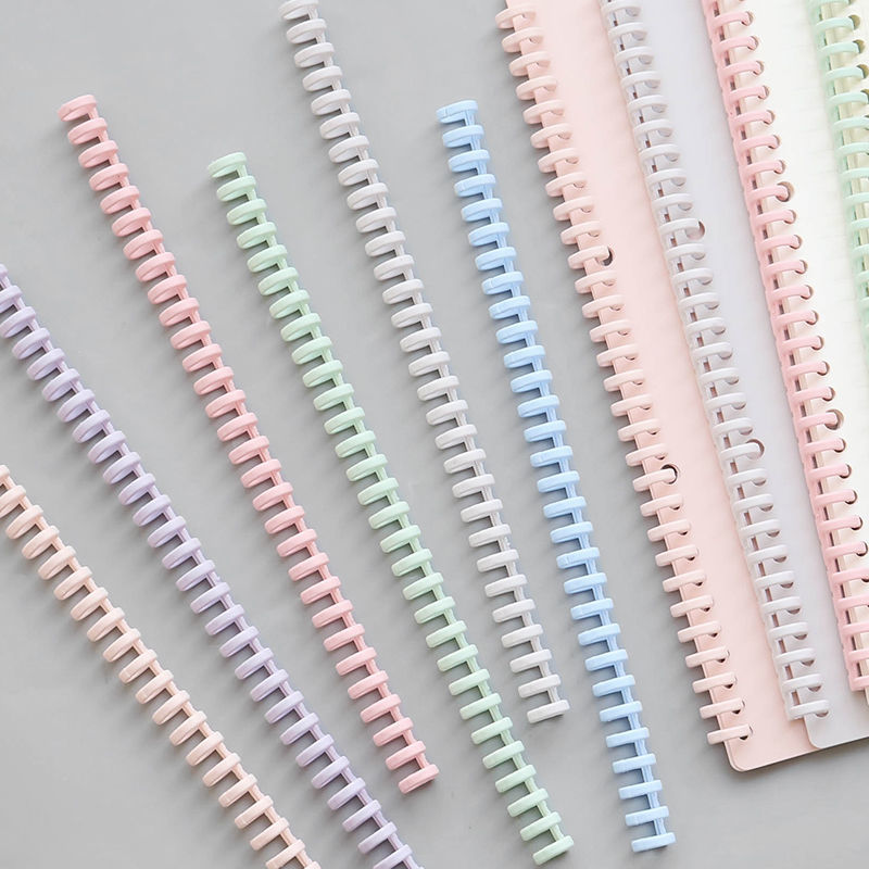 DIY 30-hole 4ring loose-leaf plastic binding ring Notebook spiral ring ...
