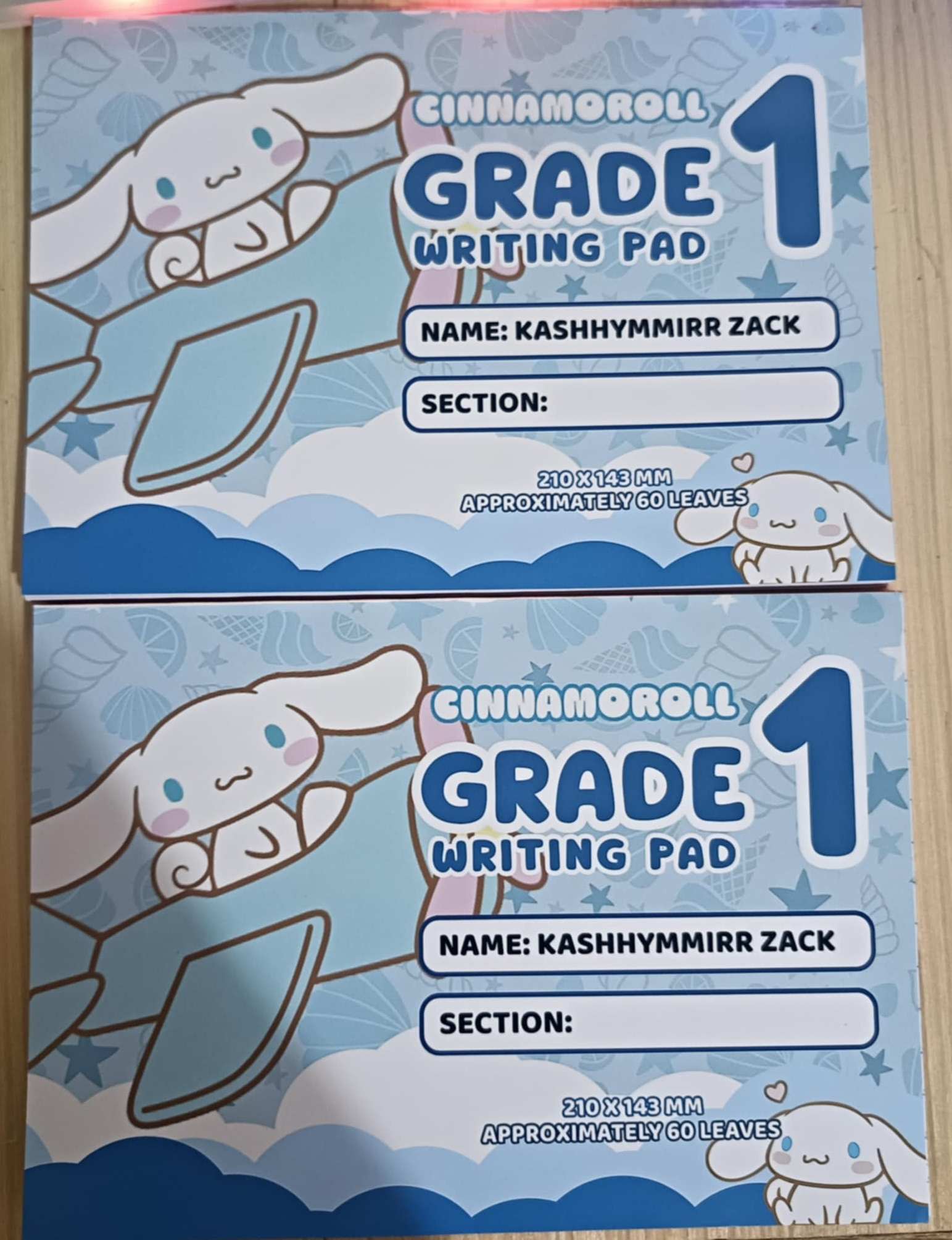 CUSTOMIZED PAD PAPER FOR GRADE 1 STUDENTS | Shopee Philippines