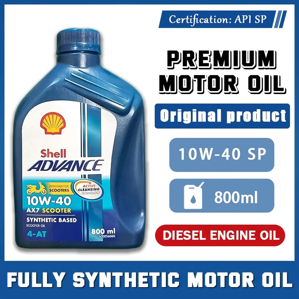 Shell Advance Scooter Automatic Transmission 10W-40 15W-40 Scooter ...