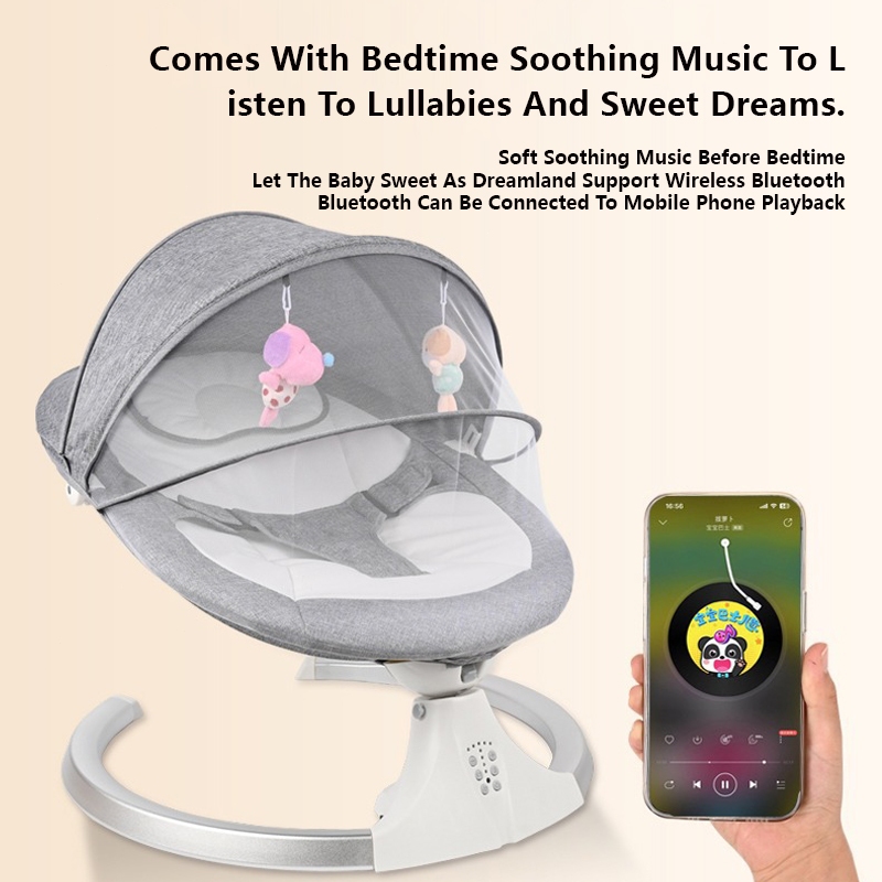 Baby Electric Rocker Rocking Chair forBaby Newborn to Toddler Automatic ...