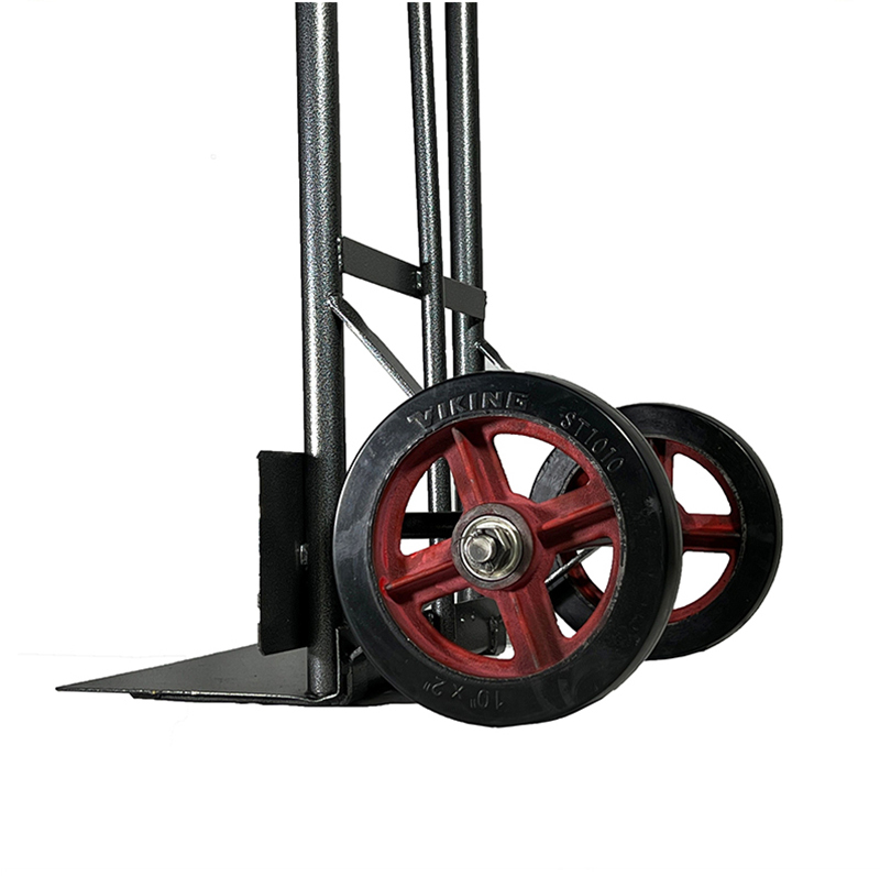 2pcs Heavy Duty Push Cart Steel Body Rubber Wheel 6 Inch / 8 Inch / 10 ...