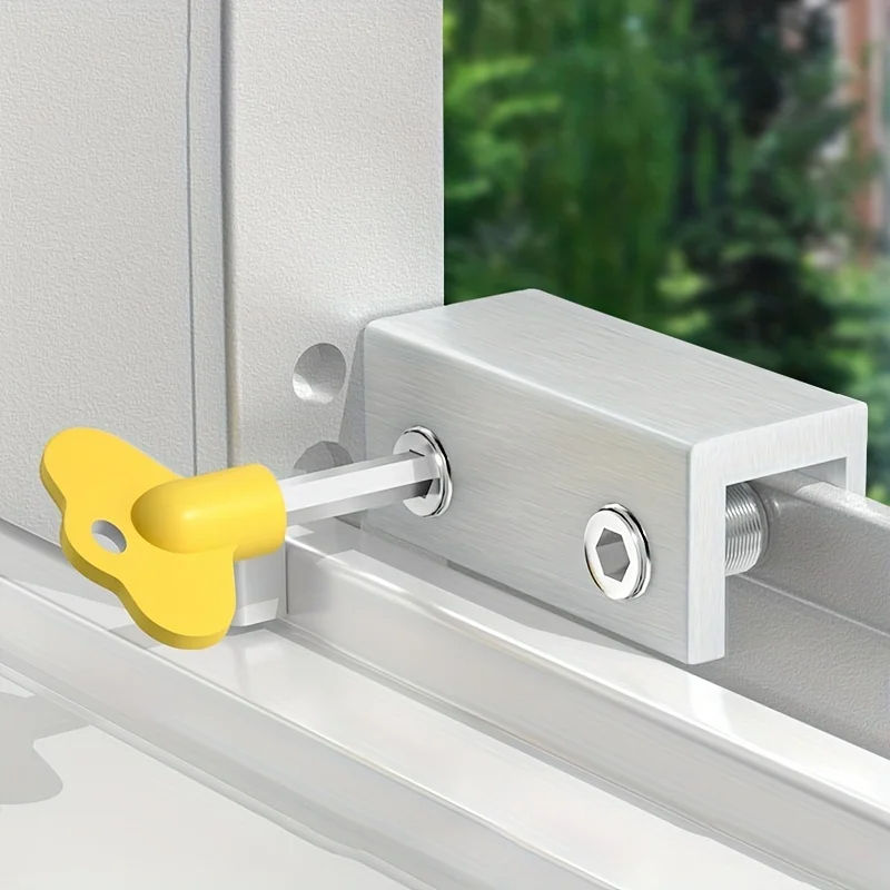 Child safety sliding screen window safety lock adjustable window lock ...