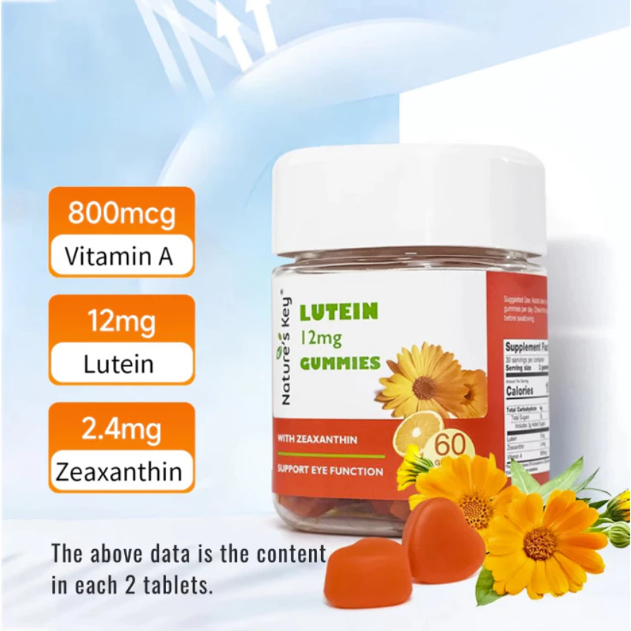 (Buy 3 Get 3) Lutein Gummies For Eyes 12mg (60 Gummies) - Supplement ...