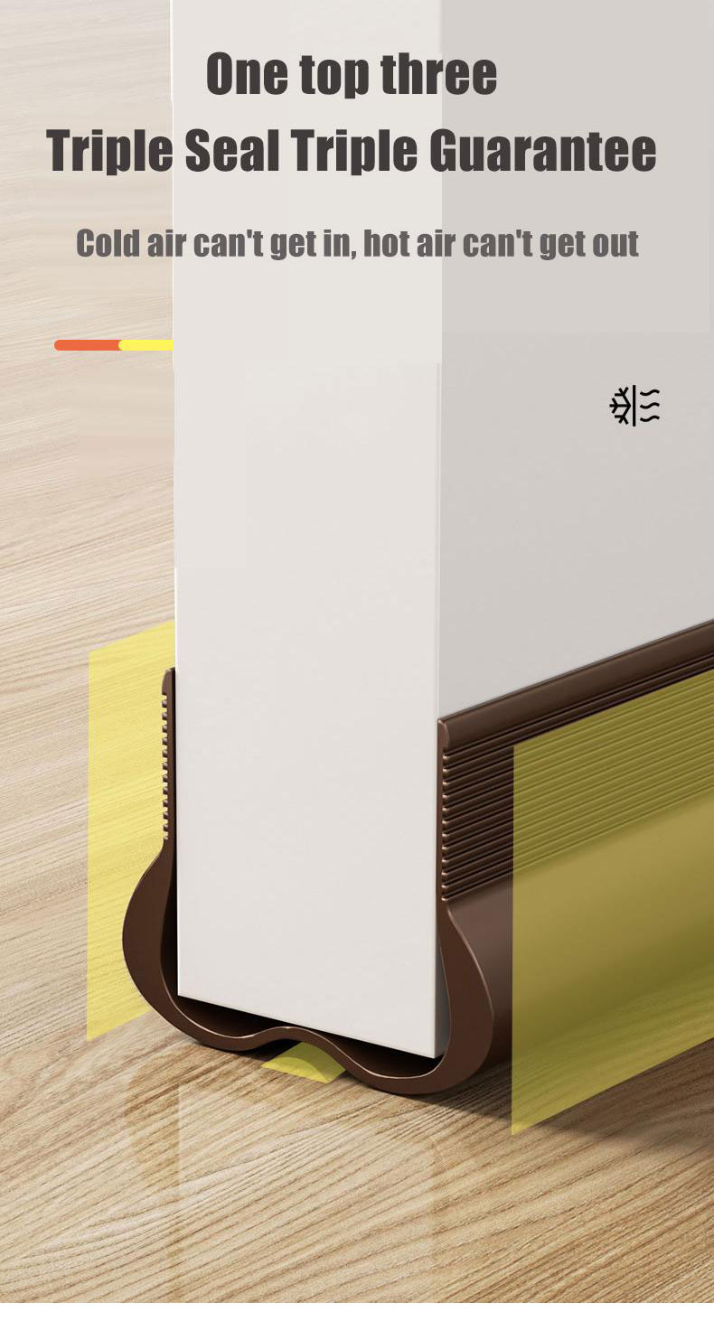 Door Seal Strip For Gap Under Door Draft Blocker Reduces Noise And ...