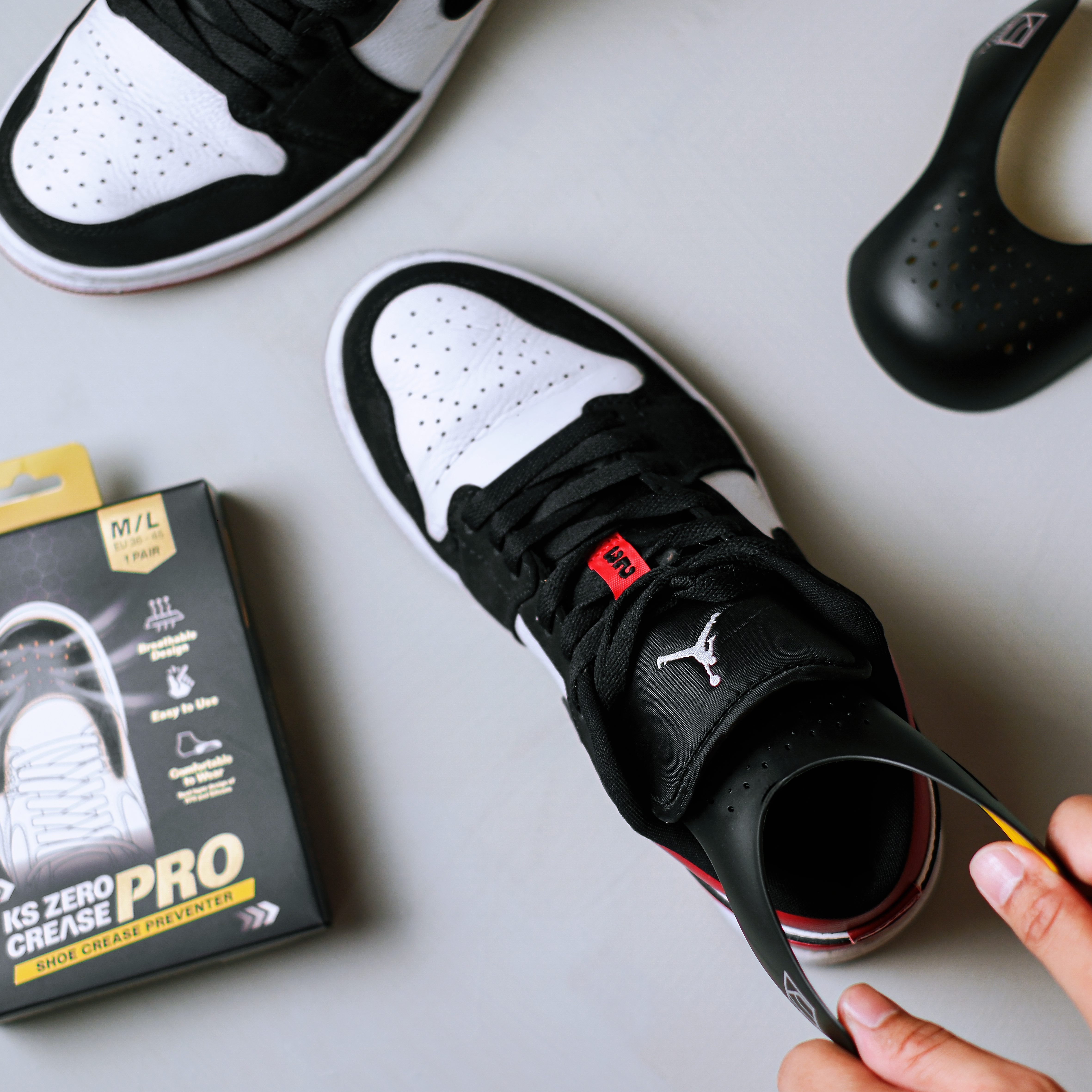 KS Zero Crease Pro – Premium Anti Crease Shoe Crease Protector Sneaker ...