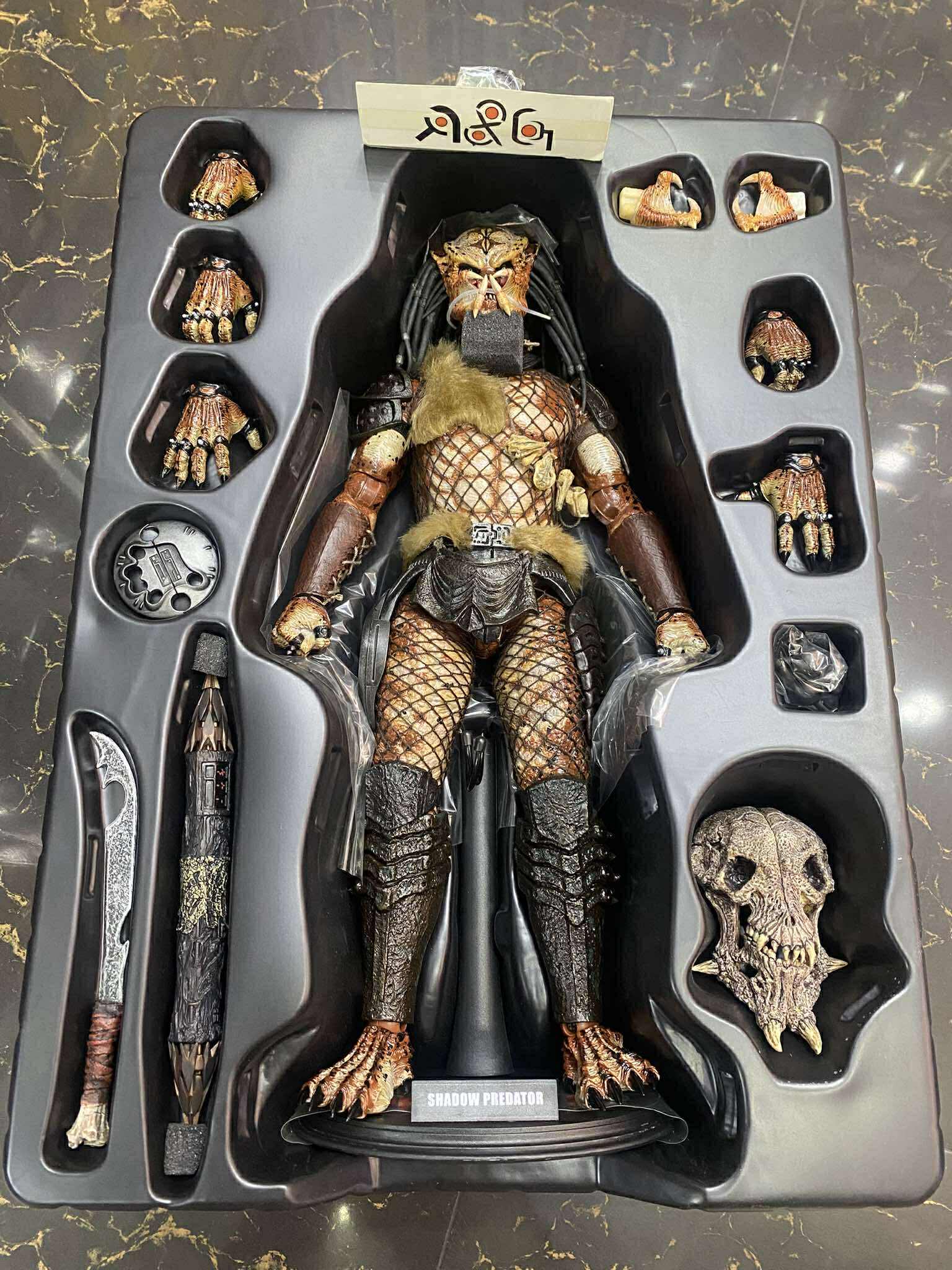 (R&G) Hot Toys Predator 2 Exclusive Shadow Predator Exclusive 1/6 Scale ...