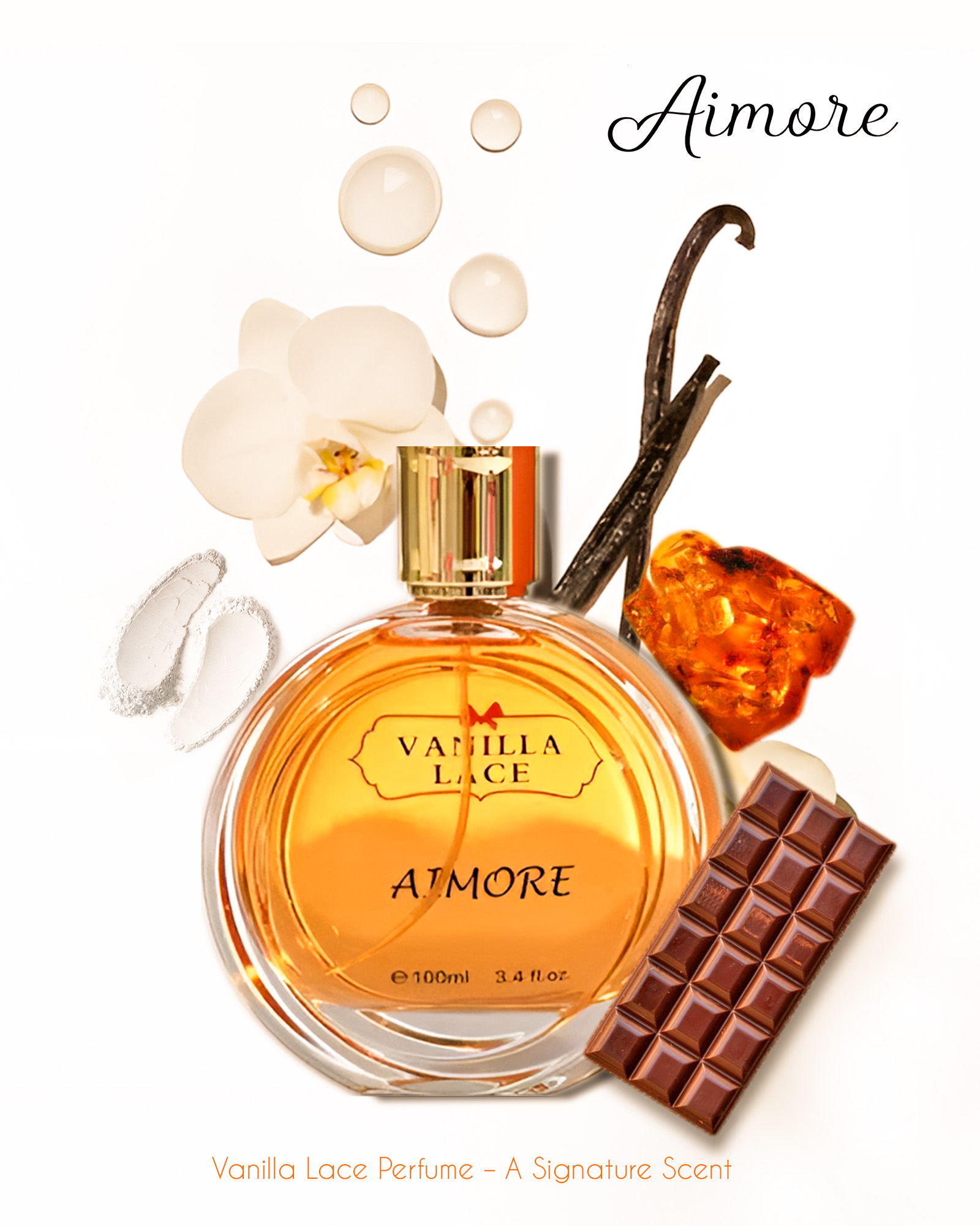AKRYMI | VANILLA LACE AIMORE PERFUME FOR WOMEN 100ml Scented Scent ...