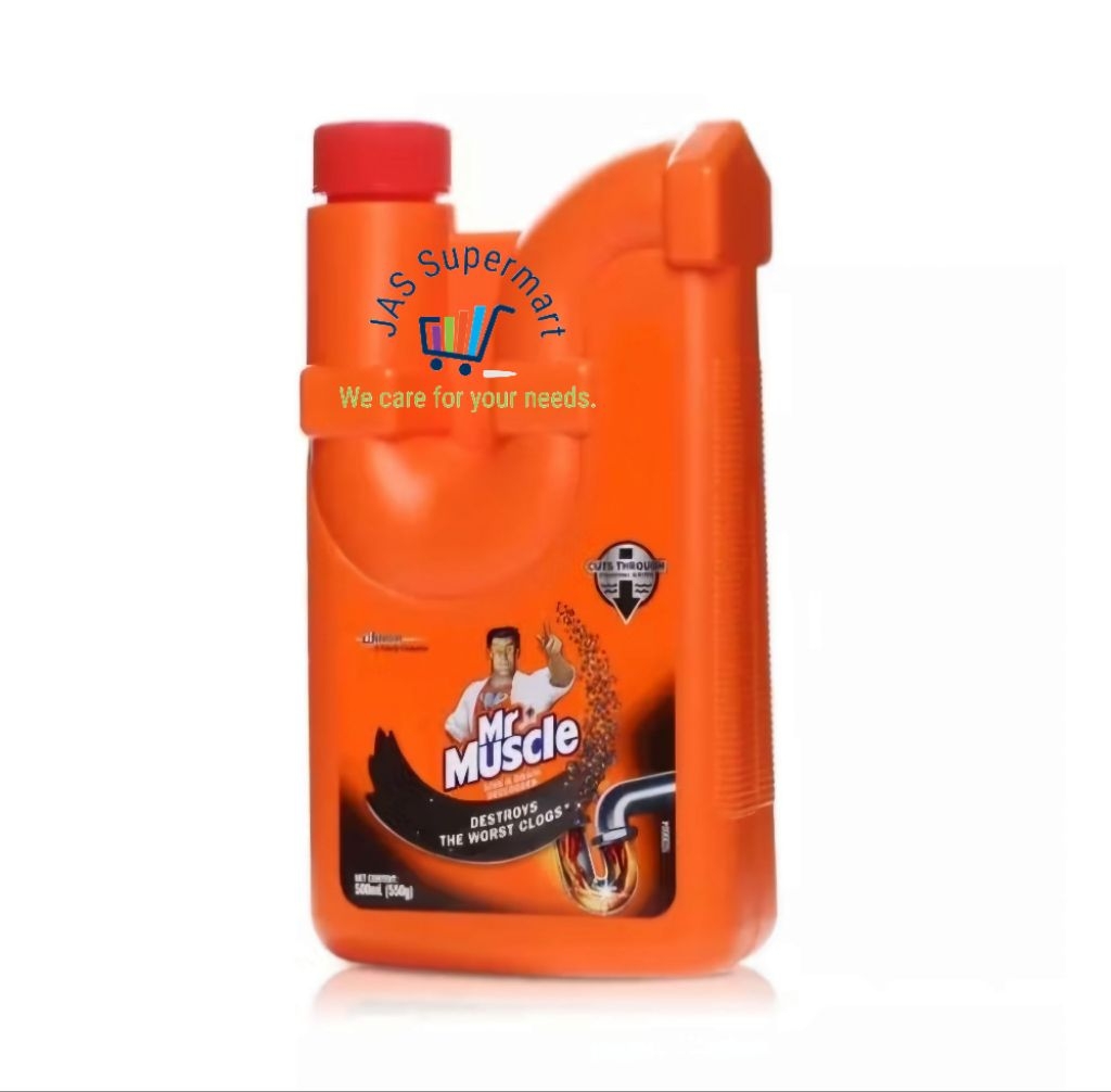" Mr. Muscle Sink & Drain Declogger 500mL | Shopee Philippines