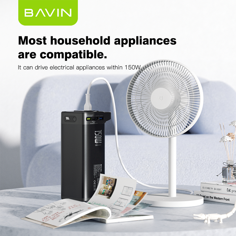 BAVIN PC021 48000mah/54600mAh 150W Portable Power Supply Powerbank 22 ...