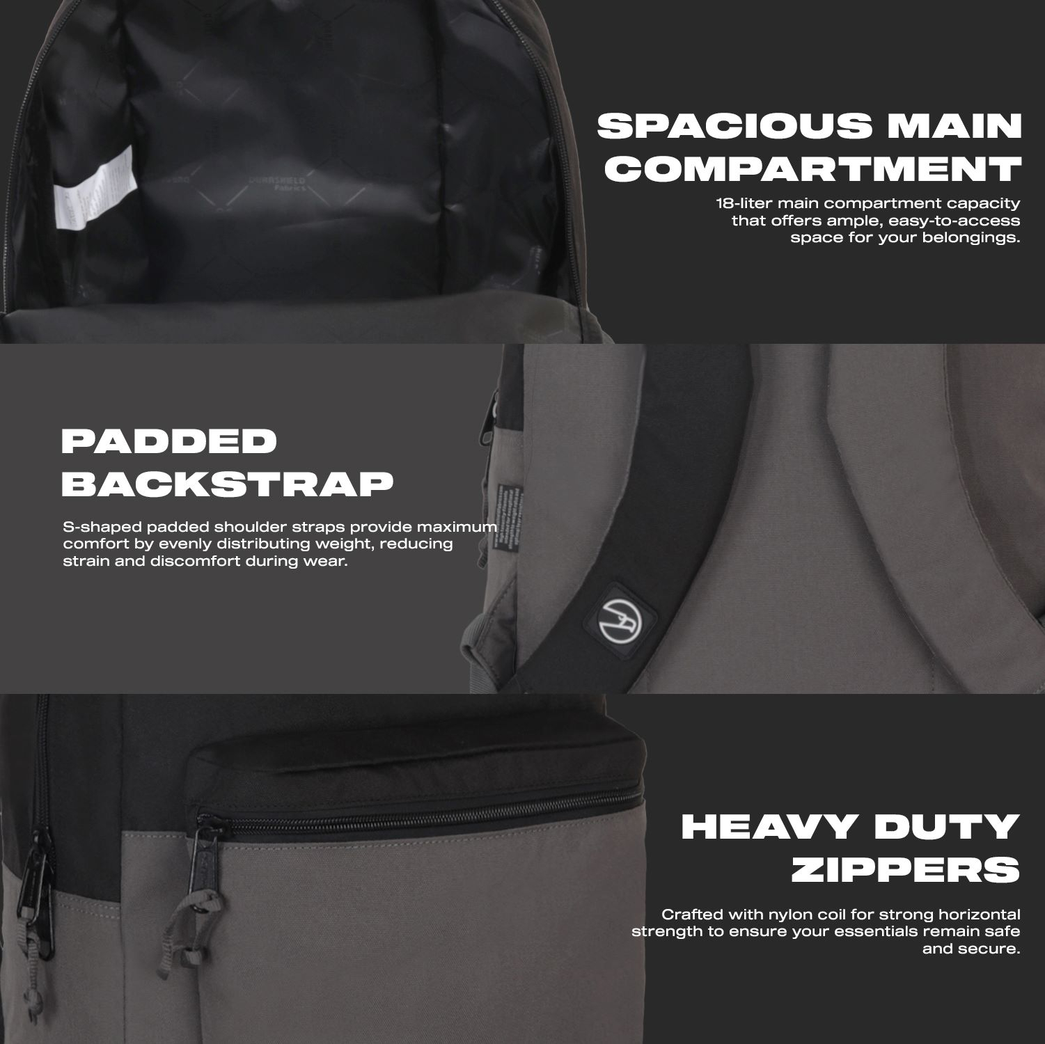 HAWK 7560 HAWK BAG BACKPACK WITH SIDE POCKET ANTI-MICROBIAL PROTECTION ...