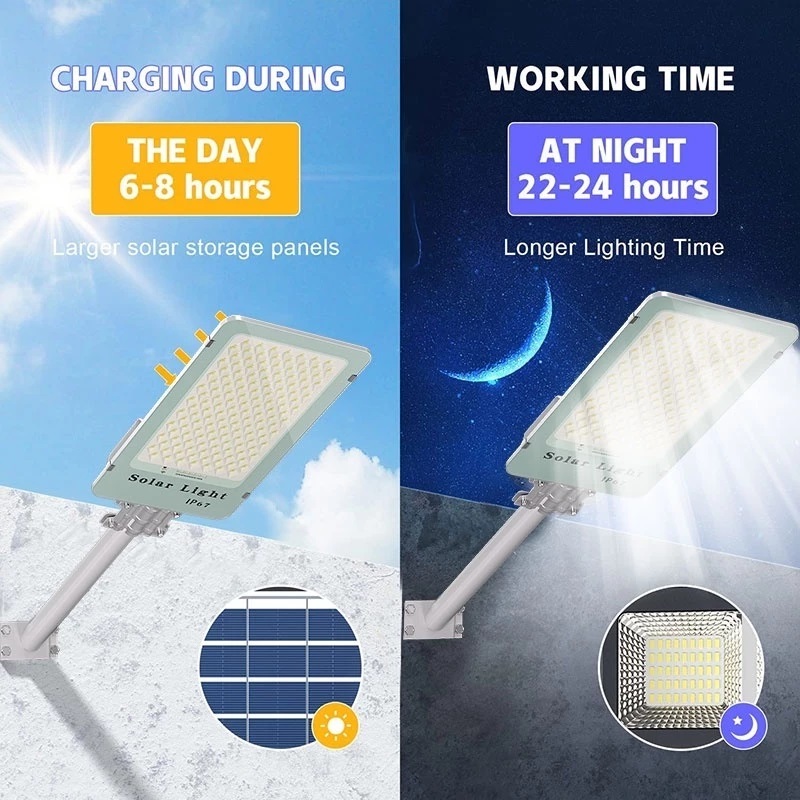 Solar Street Light Outdoor Waterproof IP67 Solar Led Lamp Light With ...