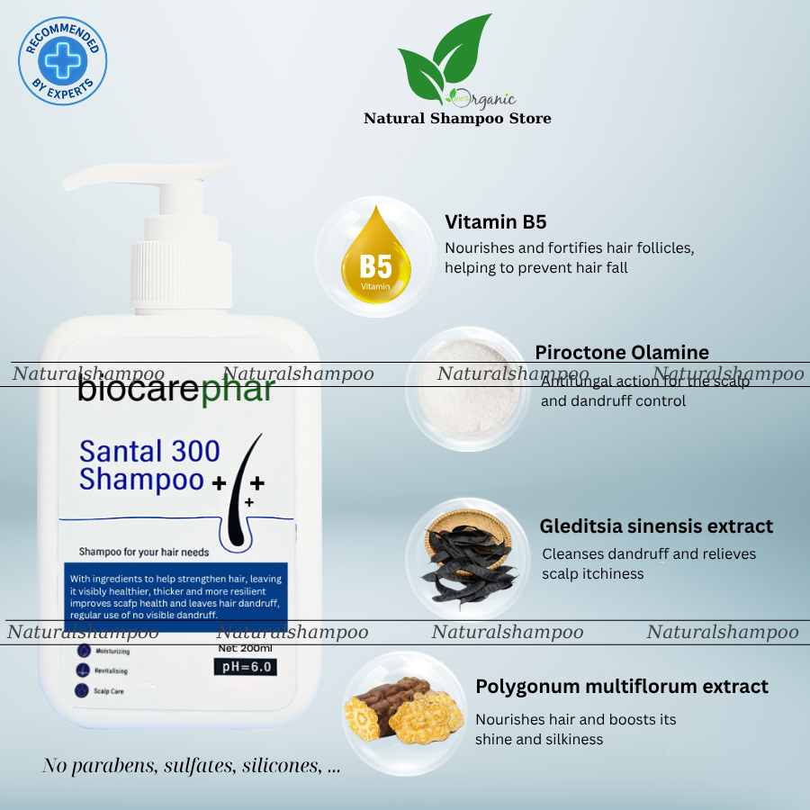 Biocare Santal 300 – Anti-dandruff, anti-fungal shampoo that restores ...