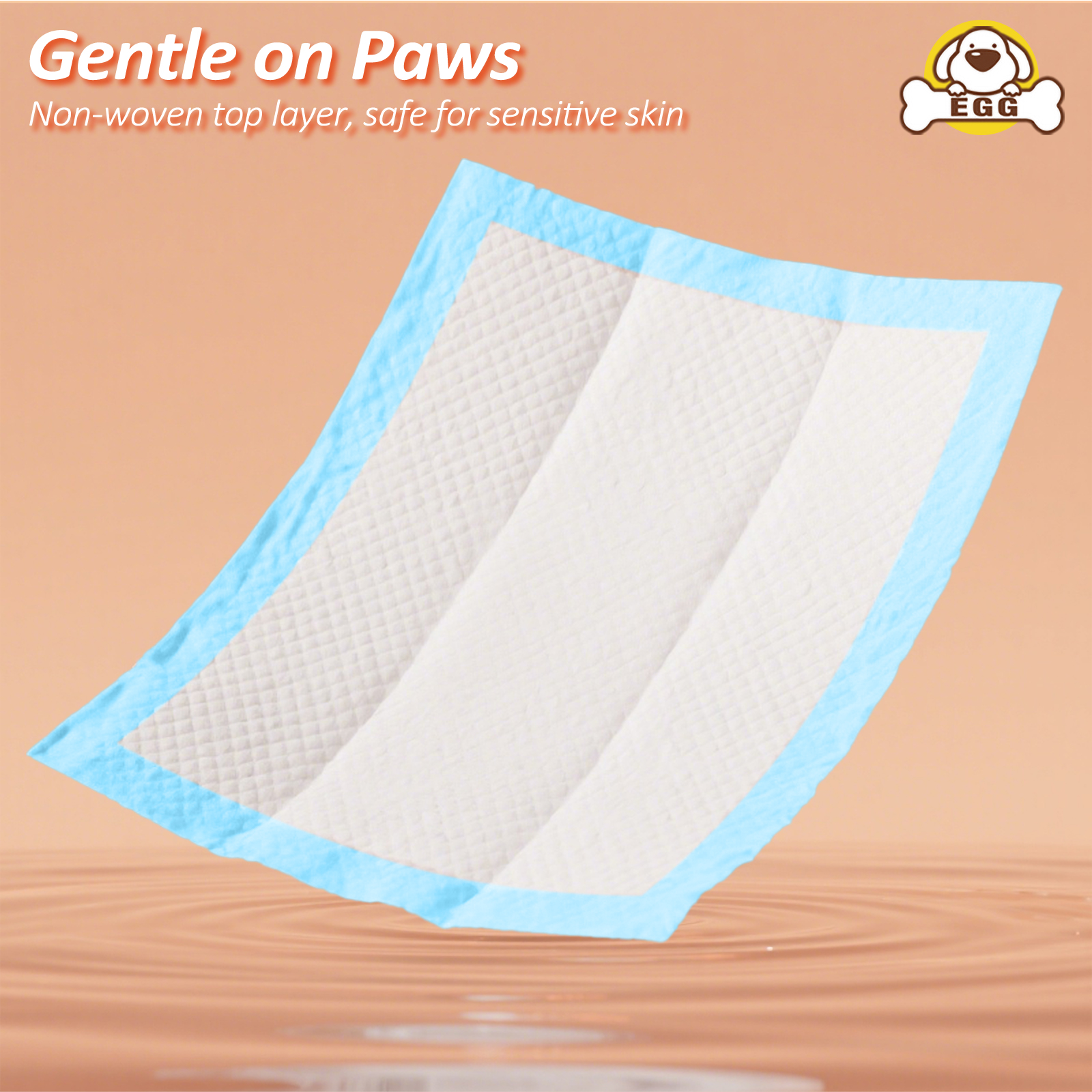 EGG】 Dog Cat Training Pad 100PCS Pet Pee Pad Potty Pads Dog Pee Wee Pee ...