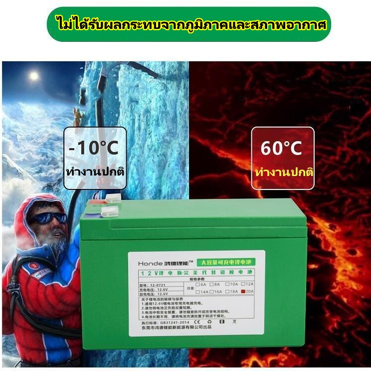 Lithium Battery Chemical Sprayer Battery 12V 8AH 12V 20AH Light Weight ...
