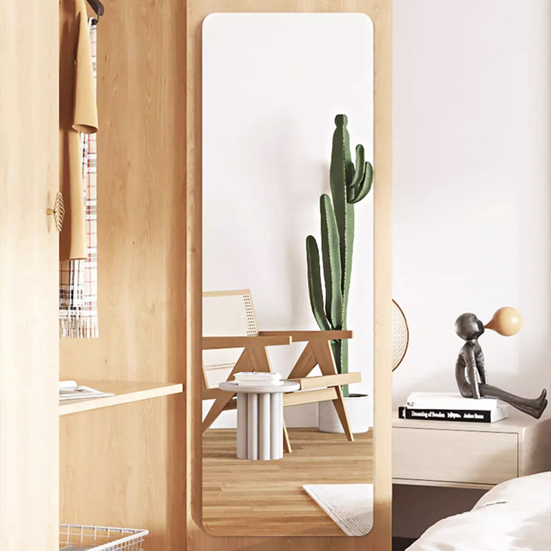 30x120cm Home HD Mirror Self Adhesive Wall Mirror Acrylic Full Body ...