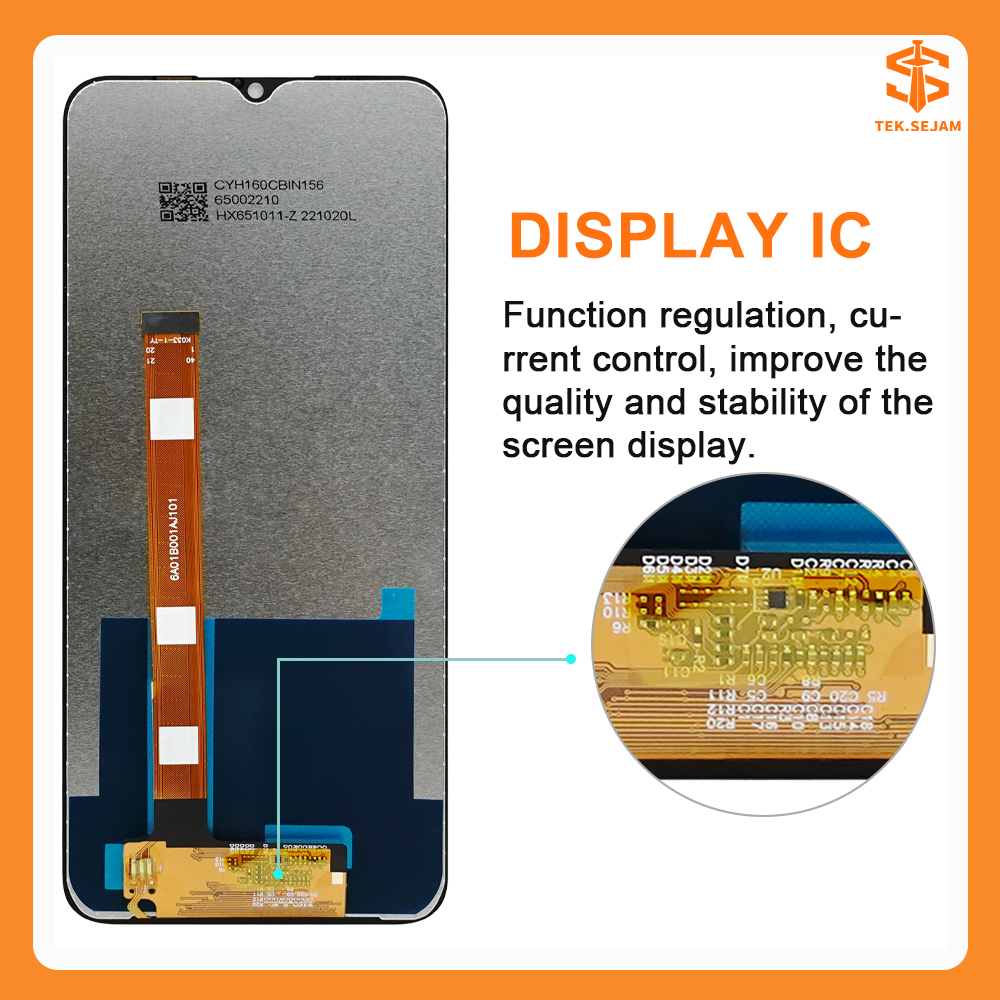 Original LCD Realme C3/A11X/A31Realme 5i /6i/5S OPPO A9/A5 Display ...