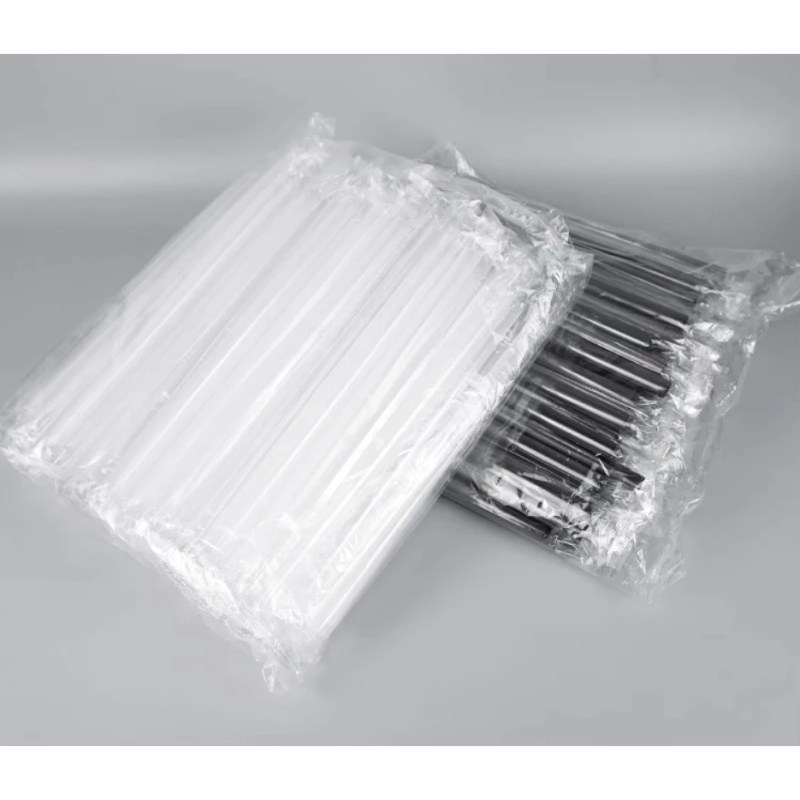 100/200Pcs丨Plastic Straw Disposable（19/23cm）Transparent Boba Straws ...
