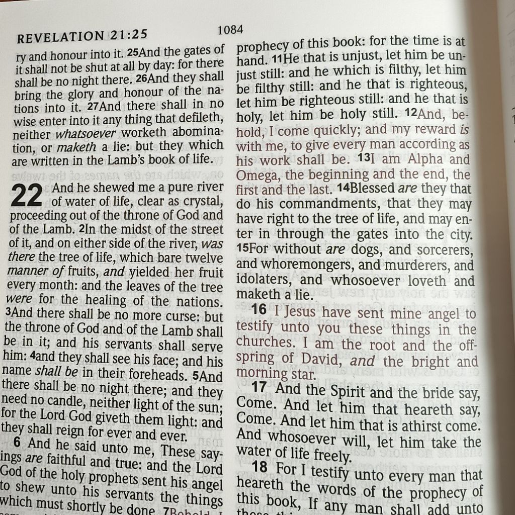 KJV Kids Bible Hardbound, Personal Size, Red Letter Edition | Shopee ...