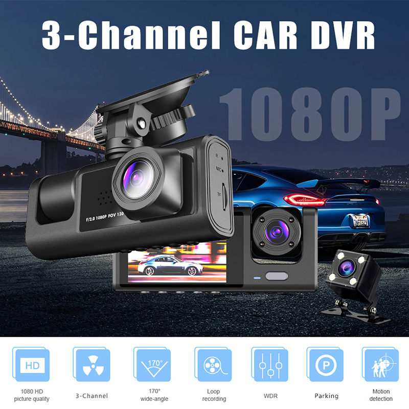 Xiaomi WIFI Car Dash Cam For Car Dashcam For Car Front And Back With ...